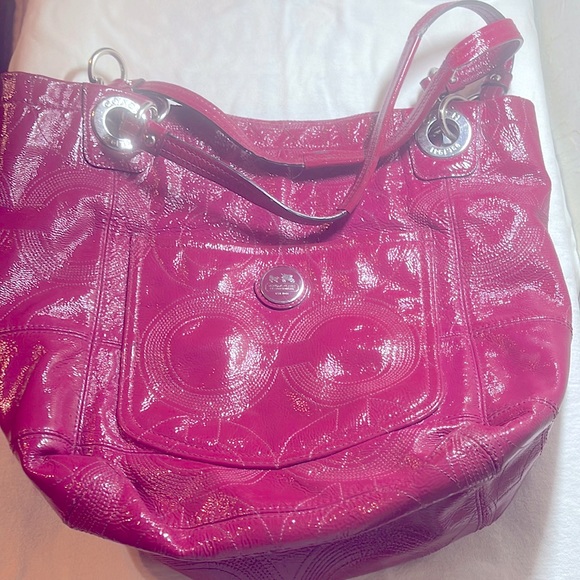 Coach | Bags | Womans Coach Pursefabulous Fuchsia Colorlooks New | Poshmark